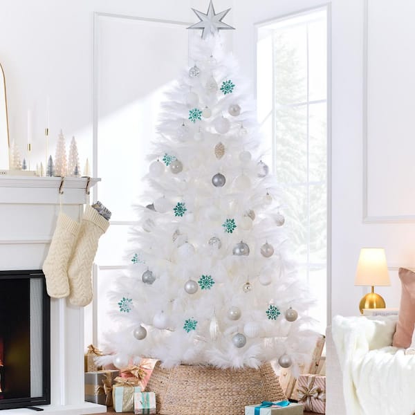 Best Choice Products 7.5 ft. Black Spruce Artificial Christmas Tree ...