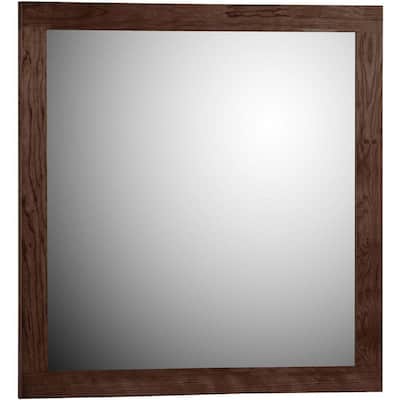 Simplicity by Strasser Shaker 24 in. W x .75 in. D x 32 in. H Framed ...