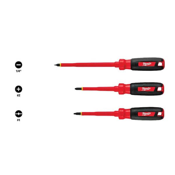 Milwaukee electrical screwdriver set store