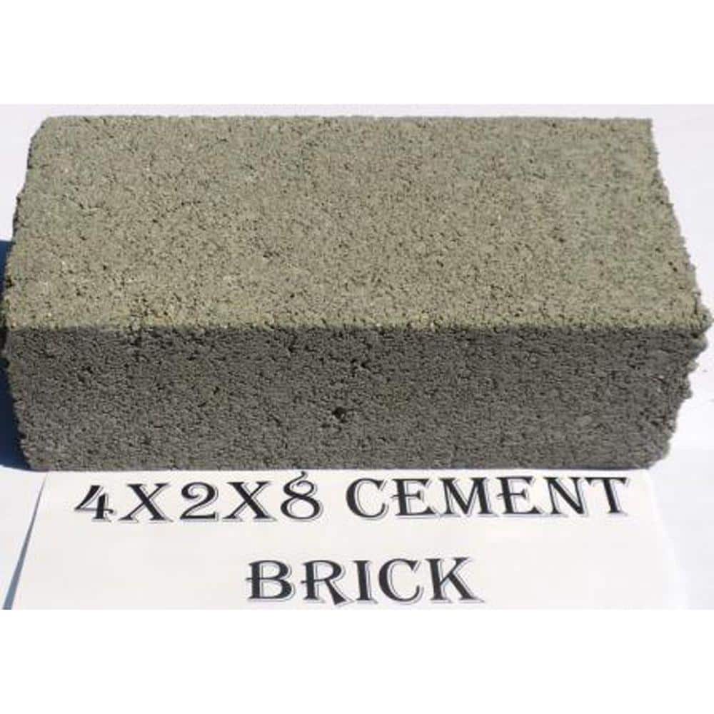 Quikrete 4X2X8 CEMENT BRICK 097157 - The Home Depot