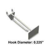 Only Hangers Heavy-Duty Gridwall Hooks for Any Retail Display (Pack of ...