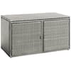 Alpulon 88 Gal. Steel Patio Storage Container Box Deck Box ZY1C0322 ...