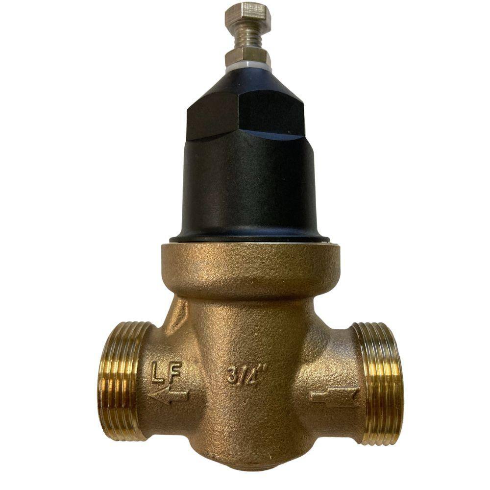 CMI inc 1-1/4 in. Brass Pressure Reducing Valve with Double Union LF ...