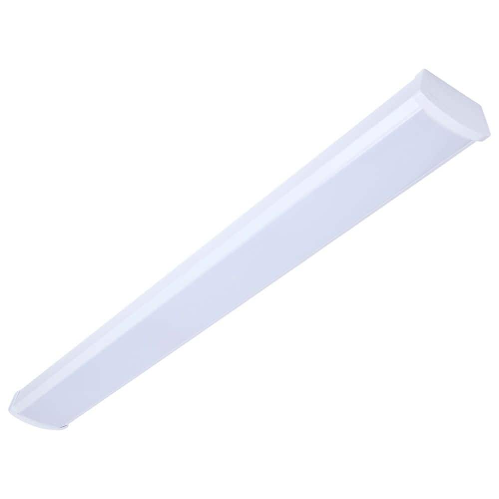 SATCO 4' LED Ceiling Wrap, 5 Cct Selectable, 39 Watts, 120/277 Volts ...