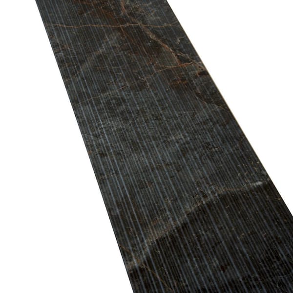 Apollo Tile Pinnacle 4 in. x 5 in. Matte Slate Gray with Molten Copper ...