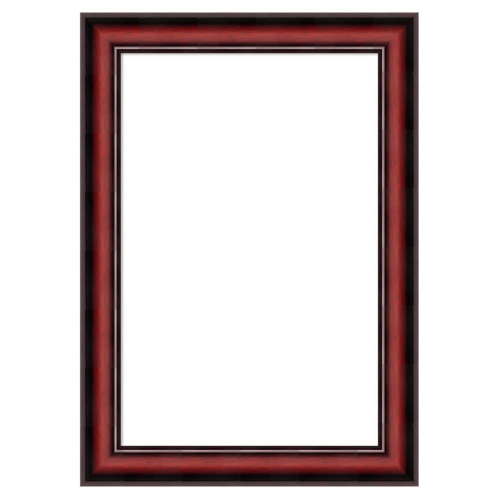 Amanti Art Rubino Cherry Scoop 15 in. x 21 in. Wood Framed Dry Erase ...