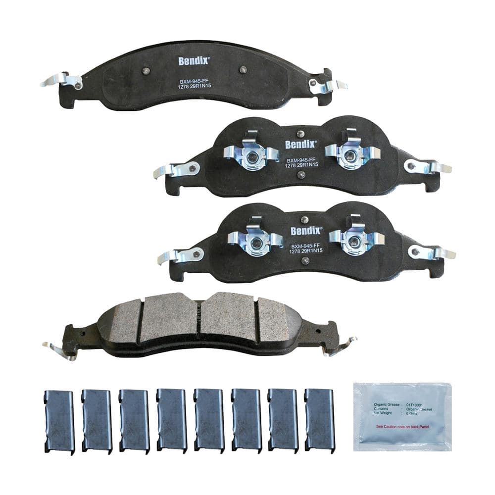 Bendix Premium Copper Free Disc Brake Pad Set CFM1278 - The Home Depot