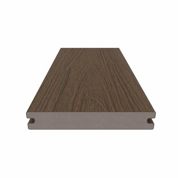 NewTechWood Magellan Plus 0.88 in. x 5.43 in. x 1 ft. Rustic and Wood ...