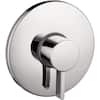 Hansgrohe S Pressure Balance 1-Handle Valve Trim Kit in Chrome (Valve ...