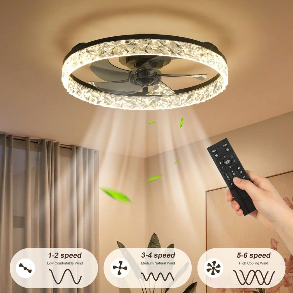 Reviews for TOZING 20 in. Smart Indoor Black Low Profile Standard ...