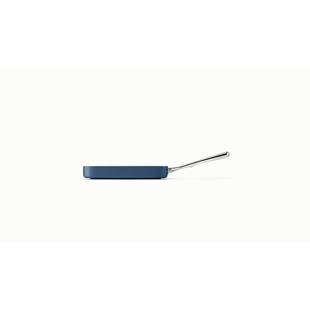 CARAWAY HOME Square 1-Piece Ceramic Nonstick Grill Pan in Navy CW-GRPN ...