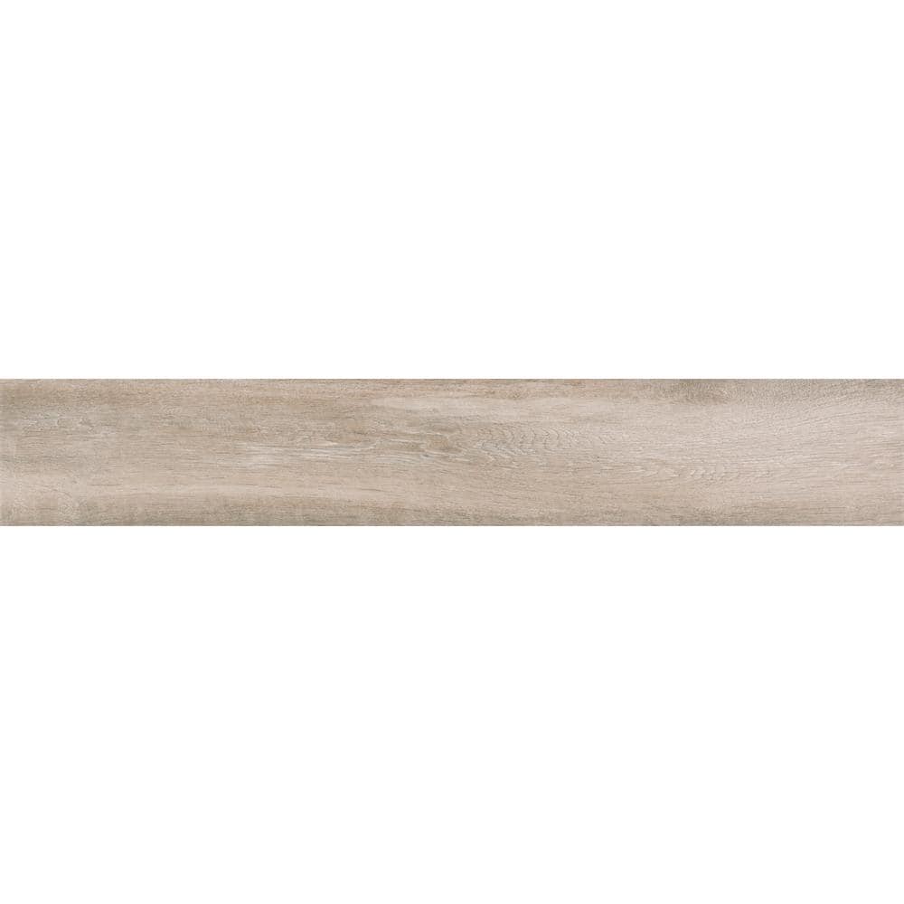 Daltile Vicinity Natural 6 in. x 36 in. Matte Porcelain Floor and Wall ...