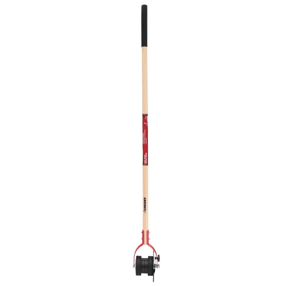 Reviews for Husky 54 in. Hardwood Handle Manual Force Required Dual ...