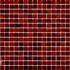 Apollo Tile Dune Glossy Ruby Red 12 in. x 12 in. Glass Mosaic Wall and ...