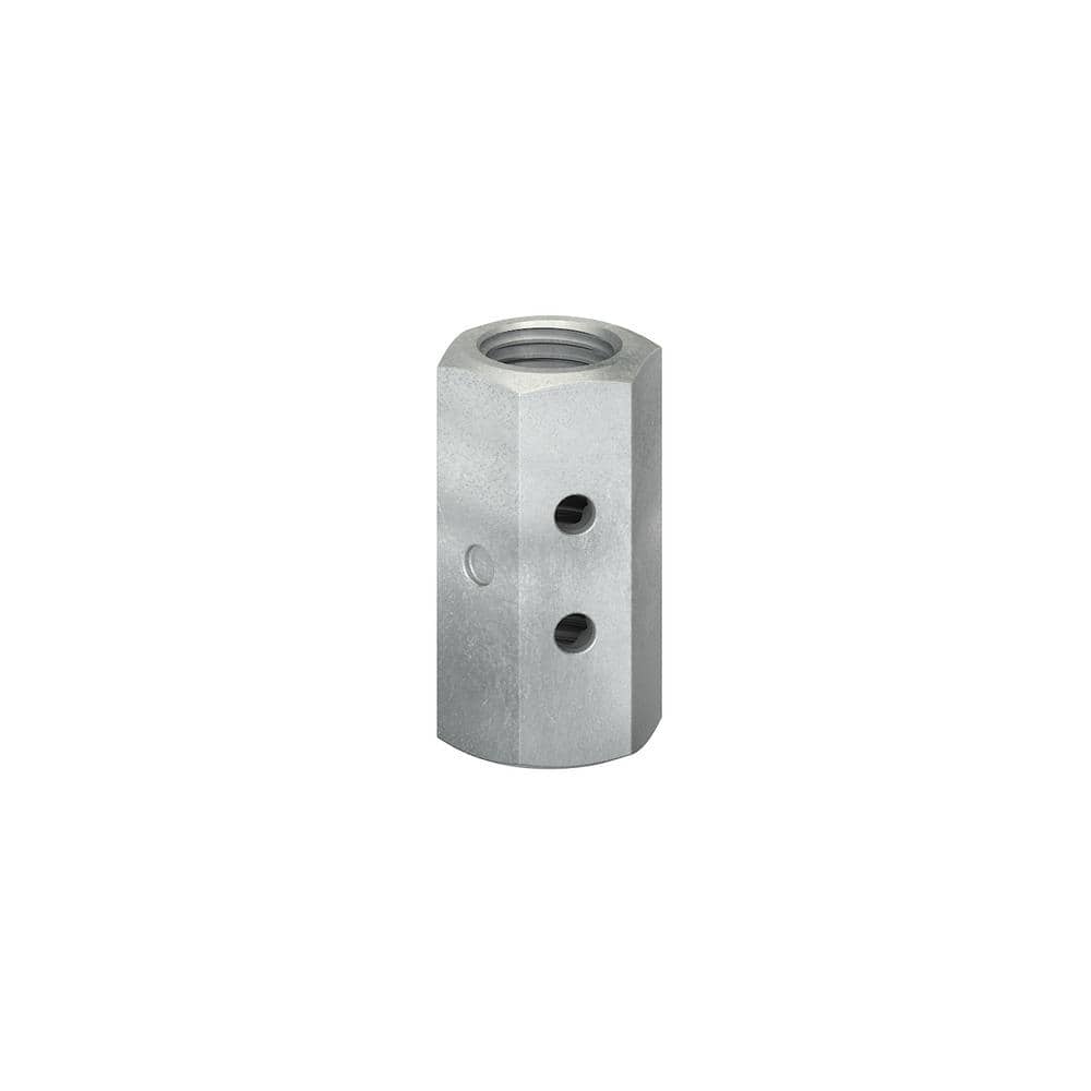 Simpson Strong-Tie CNW 7/8 in. Coupler Nut with Witness Hole (10-Qty ...
