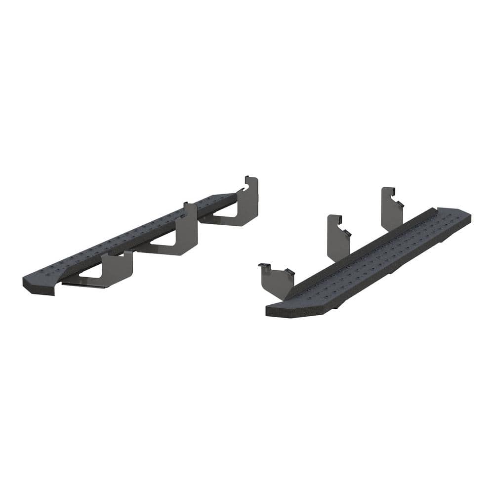 Aries RidgeStep Black Steel 6-1/2 x 85-Inch Truck Running Boards ...
