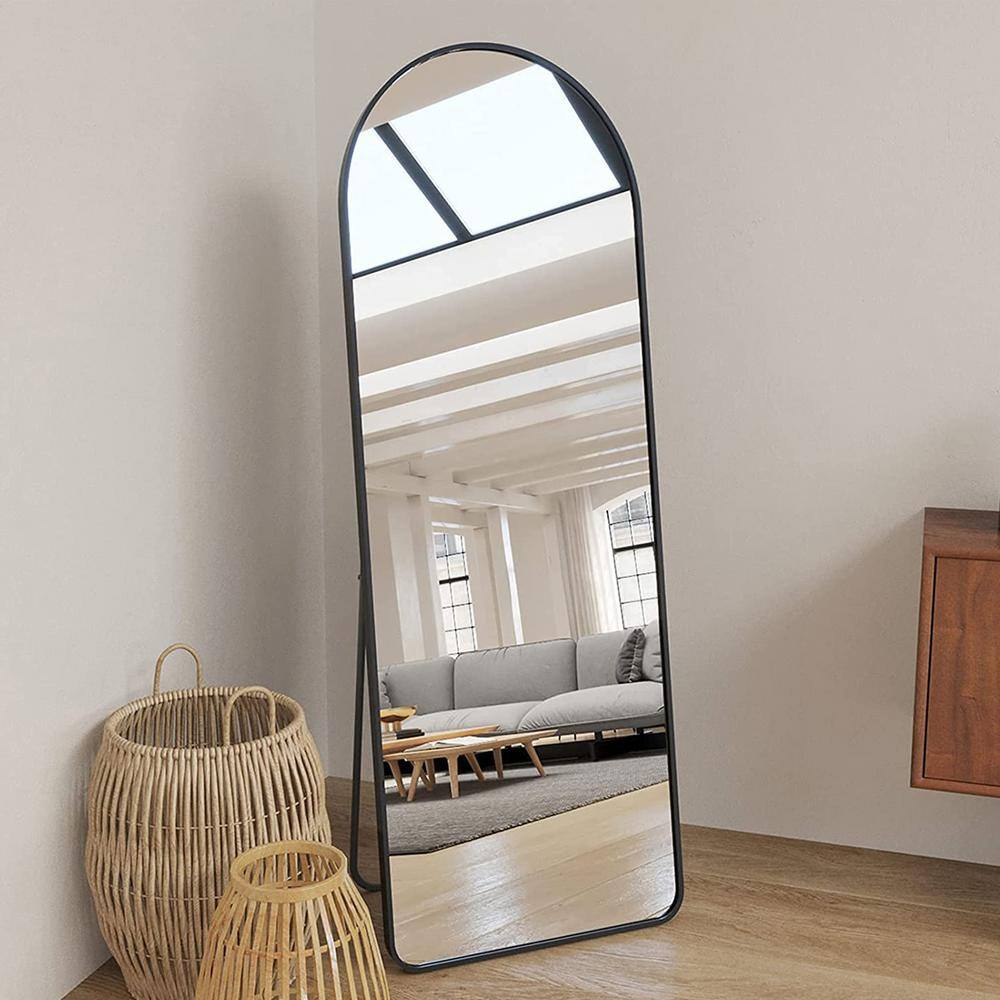 Seafuloy 20 in. W x 63 in. H Arched Freestanding Body Modern Vertical ...