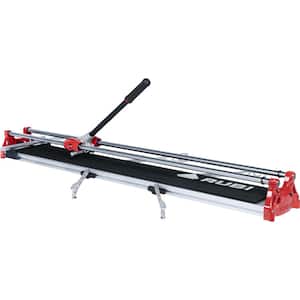 QEP 48 in. Manual Tile Cutter for Large Format with Steel Blade and ...