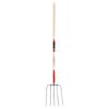 Razor-Back 5-Oval Tine Forged Manure Fork 2826500 - The Home Depot