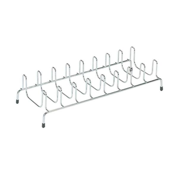 ClosetMaid Chrome Lid and Plate Rack 53482 - The Home Depot