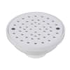 Oatey Round White PVC Area Floor Drain with Screw-In Drain Cover 435962 ...