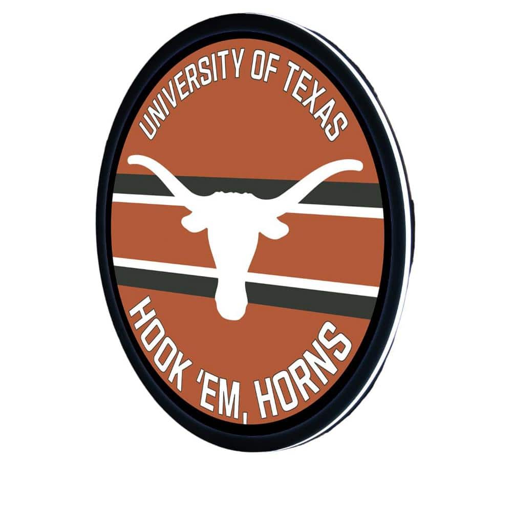 Evergreen University of Texas 15 in. Round Plug-in LED Lighted Sign ...