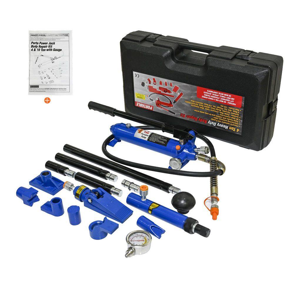 Damodpoy 4 Ton Hydraulic Auto Body Frame Collision Repair Set ...