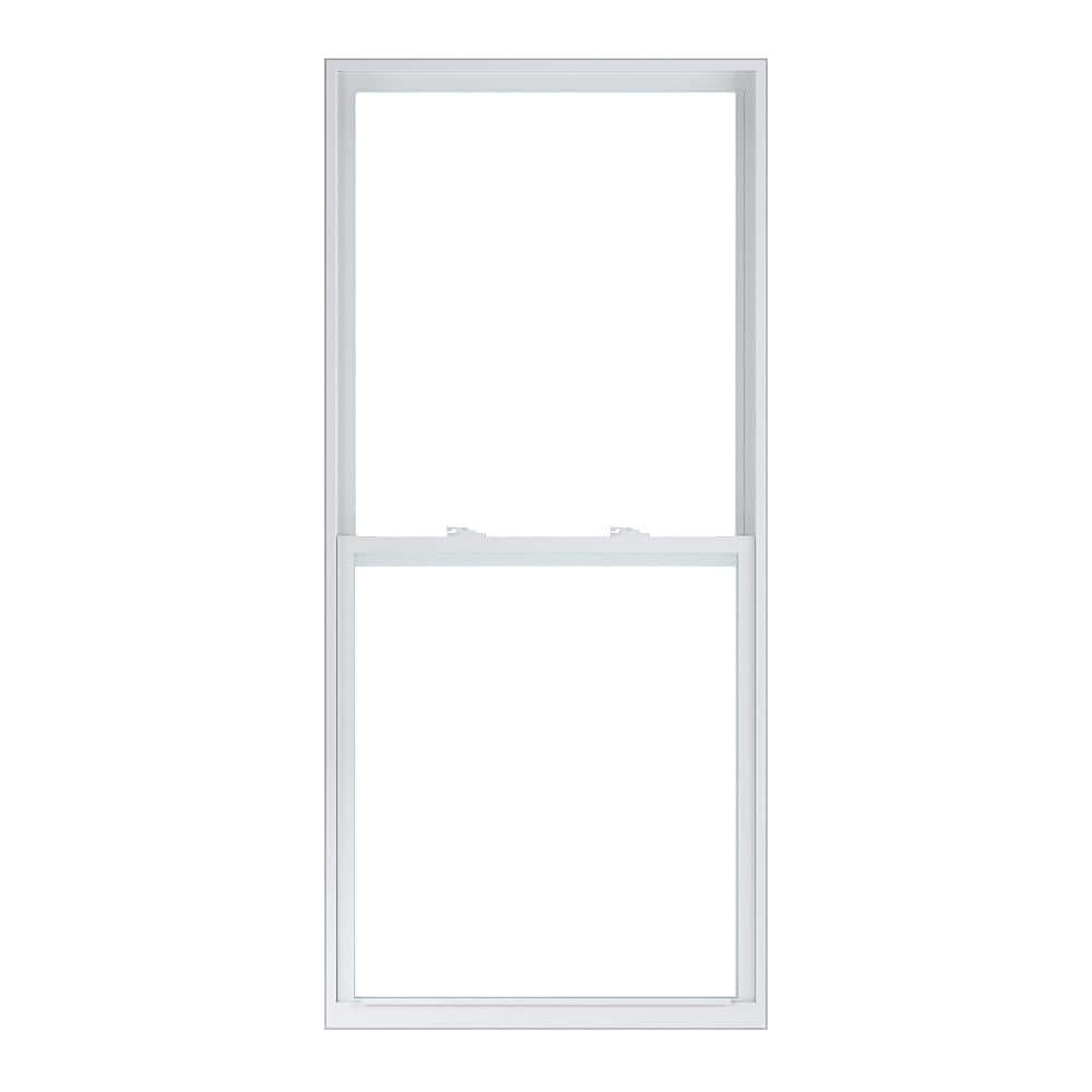 American Craftsman 32 in. x 70 in. 50 Series White Single Hung Low-E ...