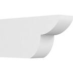 Ekena Millwork 4 in. x 8 in. x 16 in. Standard Crestline Architectural ...