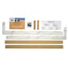 Hampton Bay Laminate End Cap Kit in Anzio Marble/Fine Velvet Texture ...