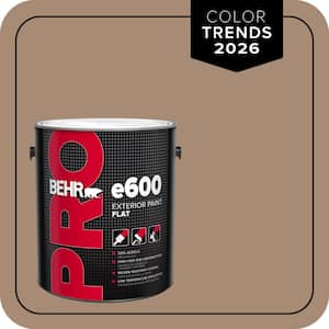 BEHR PRO 5 gal. #N240-5 Rodeo Tan Satin Enamel Exterior Paint PR64305 ...