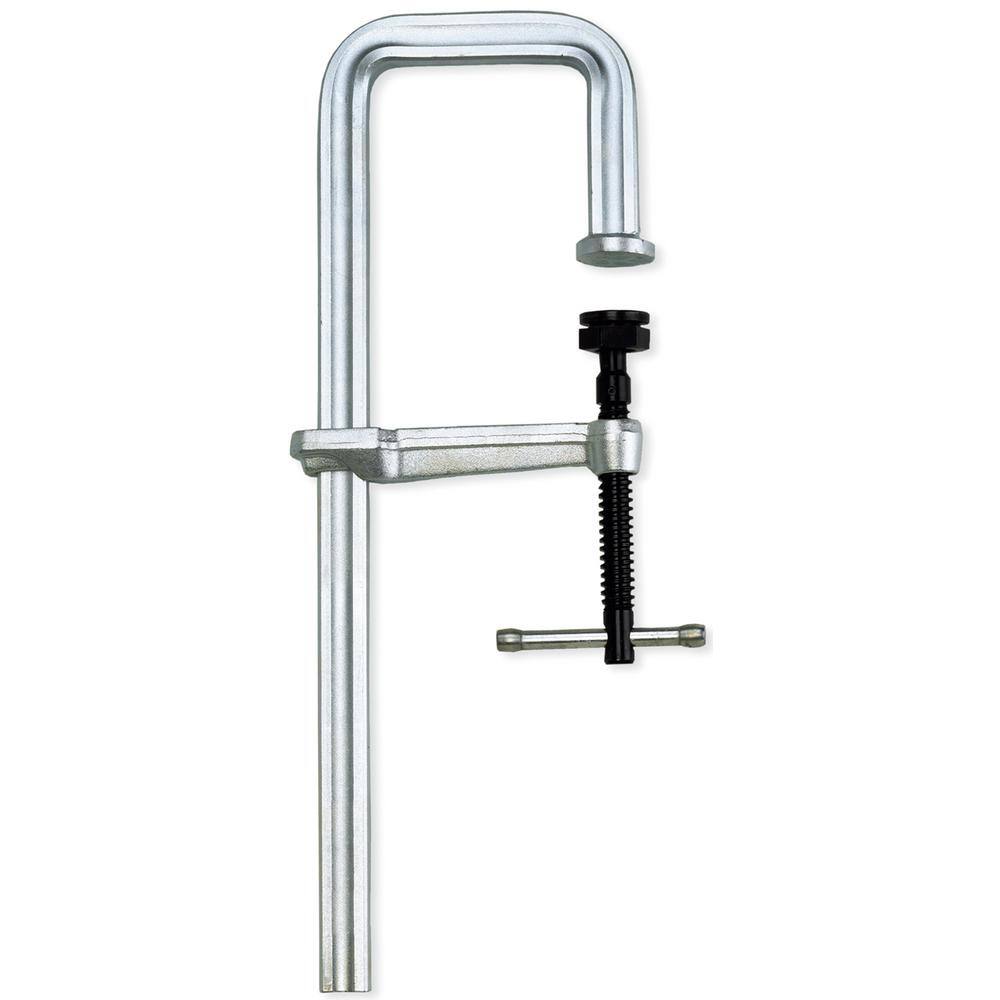 BESSEY J Series 20 in. Capacity Step-Over Clamp with 7 in. Throat Depth ...