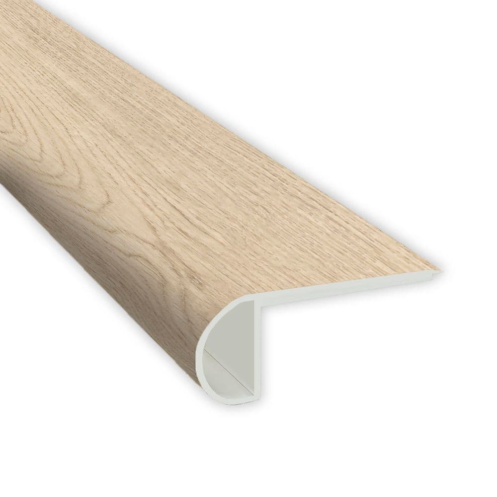 A&A Surfaces Glenford 0.75 in. T x 2.75 in. W x 94 in. L Luxury Vinyl Flush Stair Nose Molding ...