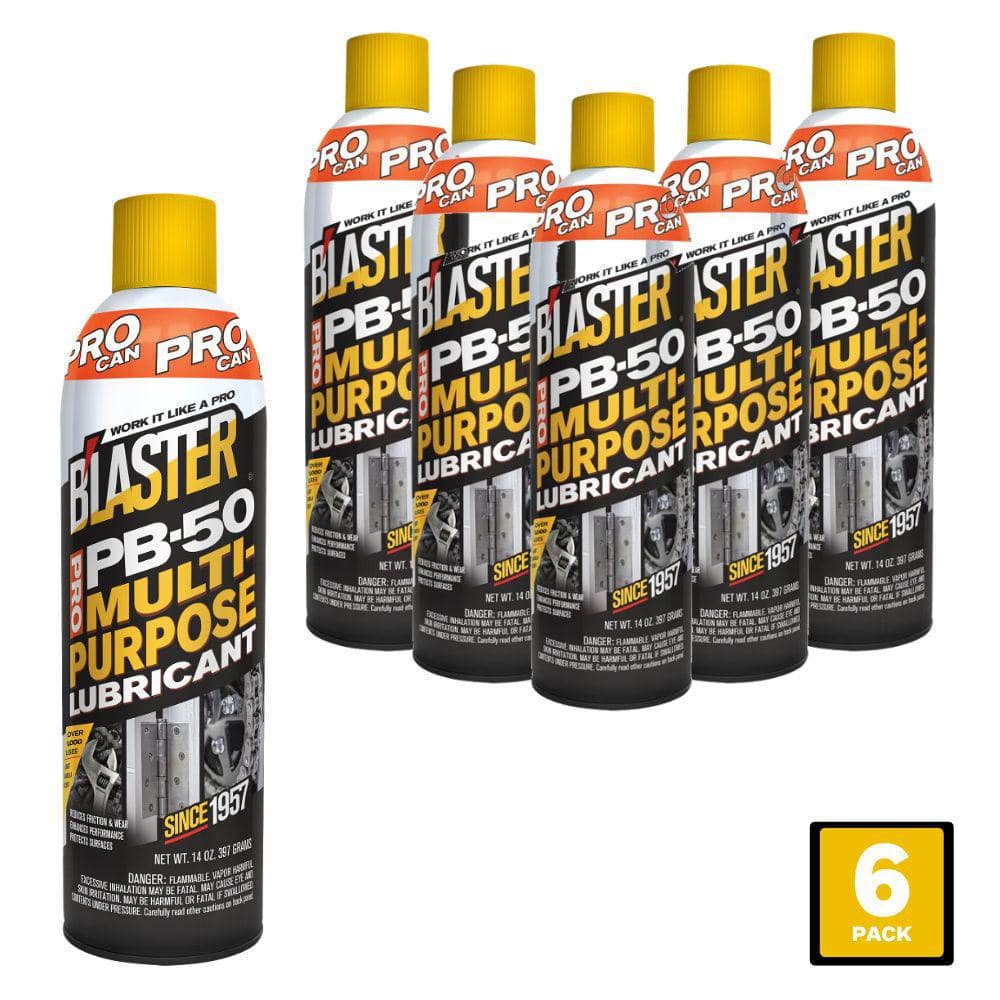 Blaster 14 oz. PB50 Multi-Purpose Lubricant (Pack of 6) PB-50-14-SKR6PK ...