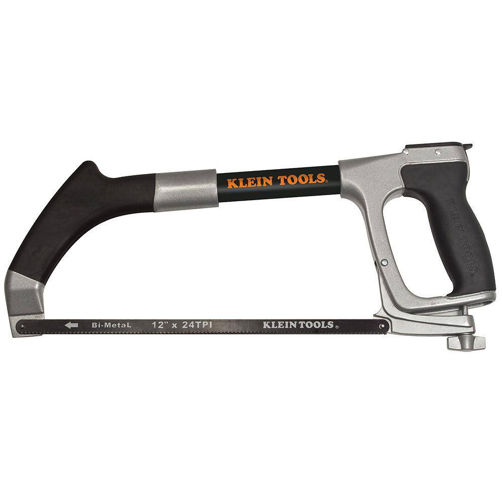 Klein Tools 12 in. Hack Saw with Aluminum Handle 702-12 - The Home Depot
