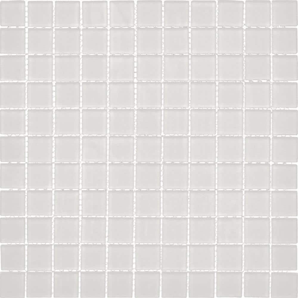 Apollo Tile Warm Greige 11.8 in. x 11.8 in. 1 in. x 1 in. Matte ...