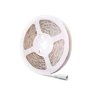EKIEUDL 50 ft. Smart Plug-in Dimmable Cuttable Color Changing ...
