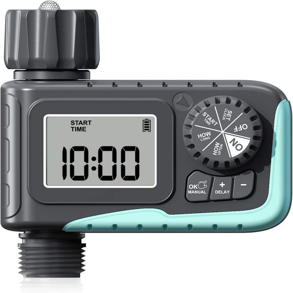 Cubilan Programmable Water Timer for Garden Hose with Rain Delay ...