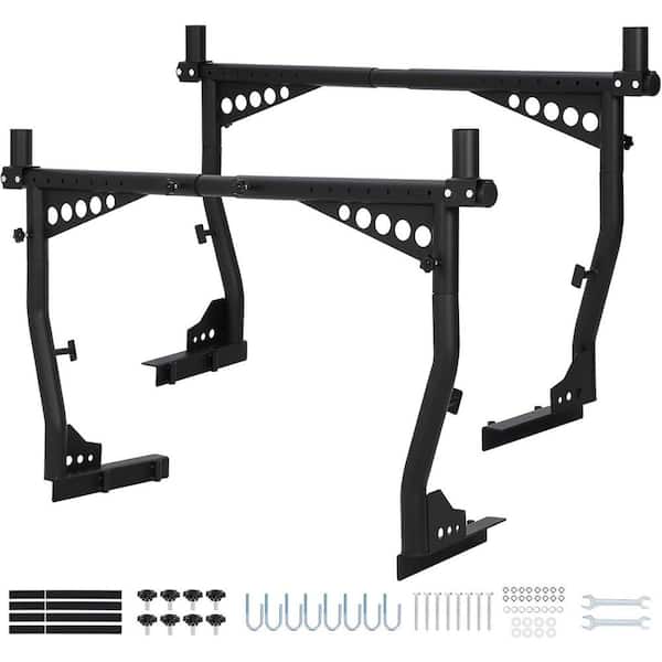Universal Steel Truck Ladder Rack, 1000 lbs. Capacity Adjustable Pickup ...