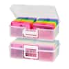 IRIS Large 4 in. x 6 in. Photo and Embellishment Craft Keeper in Multi ...