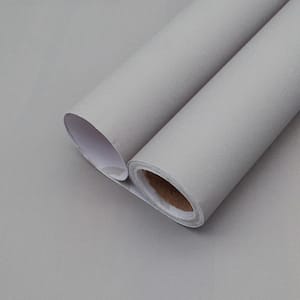 Gray Contact Paper Peel and Stick Wallpaper Roll (Set of 1) YJ00560 ...