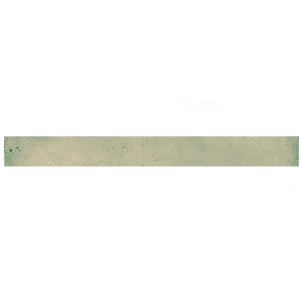 Merola Tile Phoenix Aquamarine 1-7/8 in. x 8-5/6 in. Porcelain Floor ...