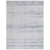 SAFAVIEH Martha Stewart Gray/Blue 9 ft. x 12 ft. Muted Striped Area Rug ...