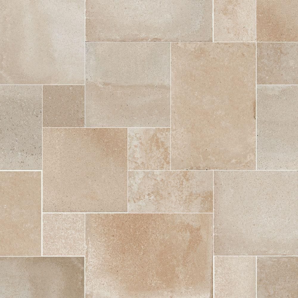 Merola Tile Adagio Bone Modular 26 in. x 51 in. Porcelain Floor and ...