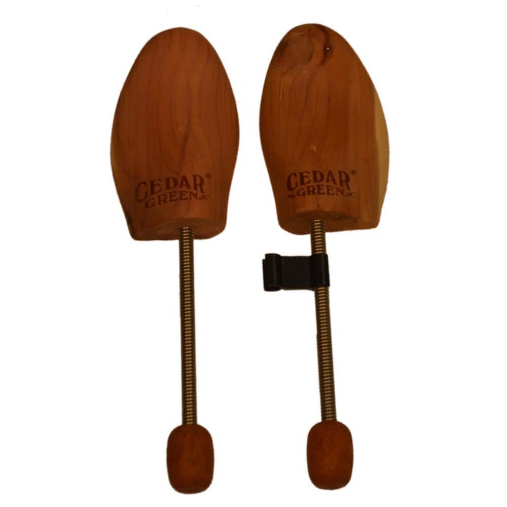 CEDAR GREEN Cedar Wood Shoe Trees A1331 - The Home Depot