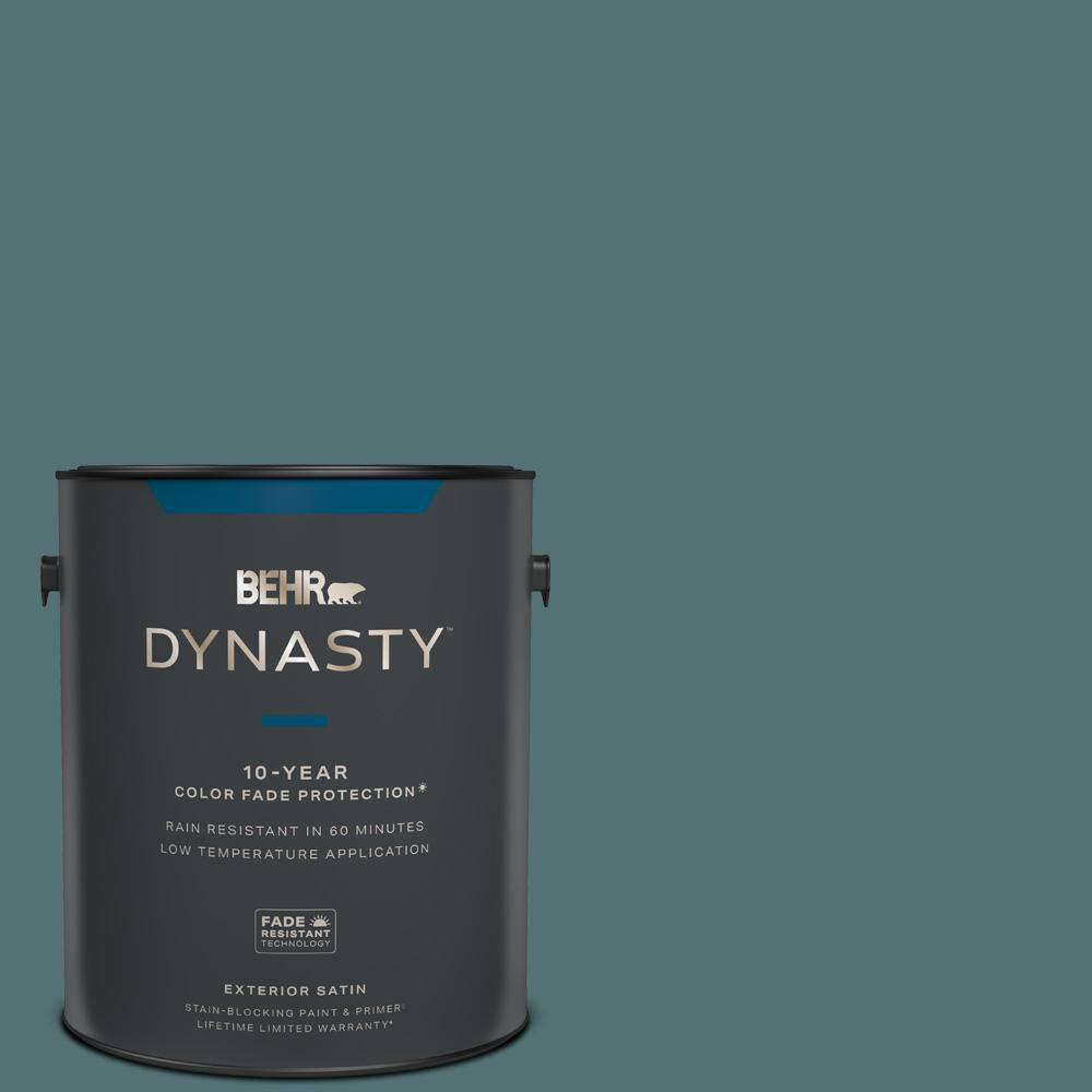 BEHR DYNASTY 1 gal. #PPU13-02 Juniper Berries Satin Enamel Exterior ...