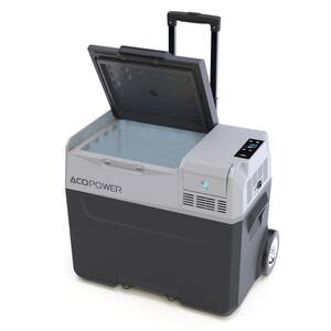 M MASSIMO MOTOR E-Kooler 52 qt. Electric Portable Cooler Mini Fridge ...