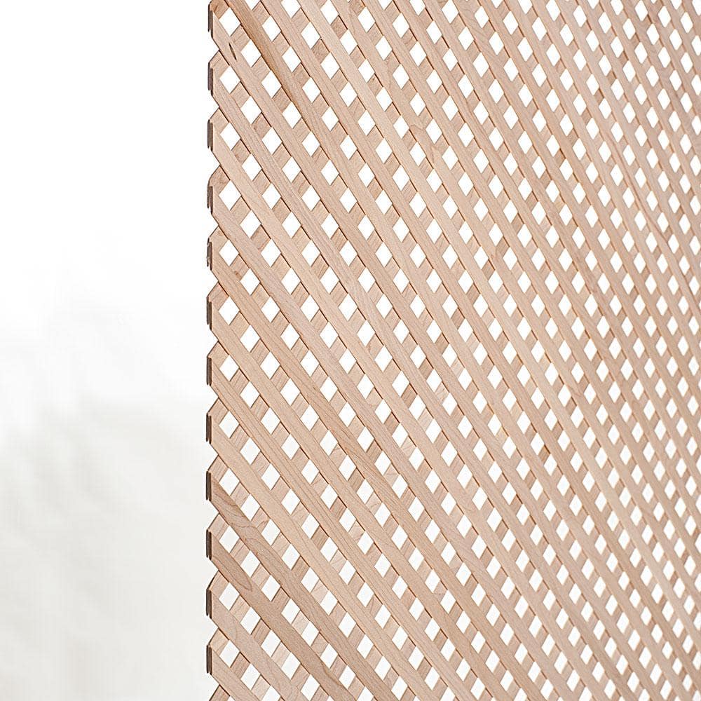 American Pro Decor 23-5/8 in. x 47-1/4 in. x 1/8 in. Unfinished ...