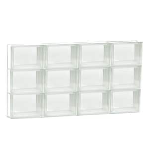 Clearly Secure 31 in. x 13.5 in. x 3.125 in. Frameless Non-Vented Clear ...