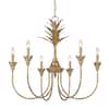 Golden Lighting Lillianne 6-Light Heirloom Gold Chandelier 0846-6 HG ...